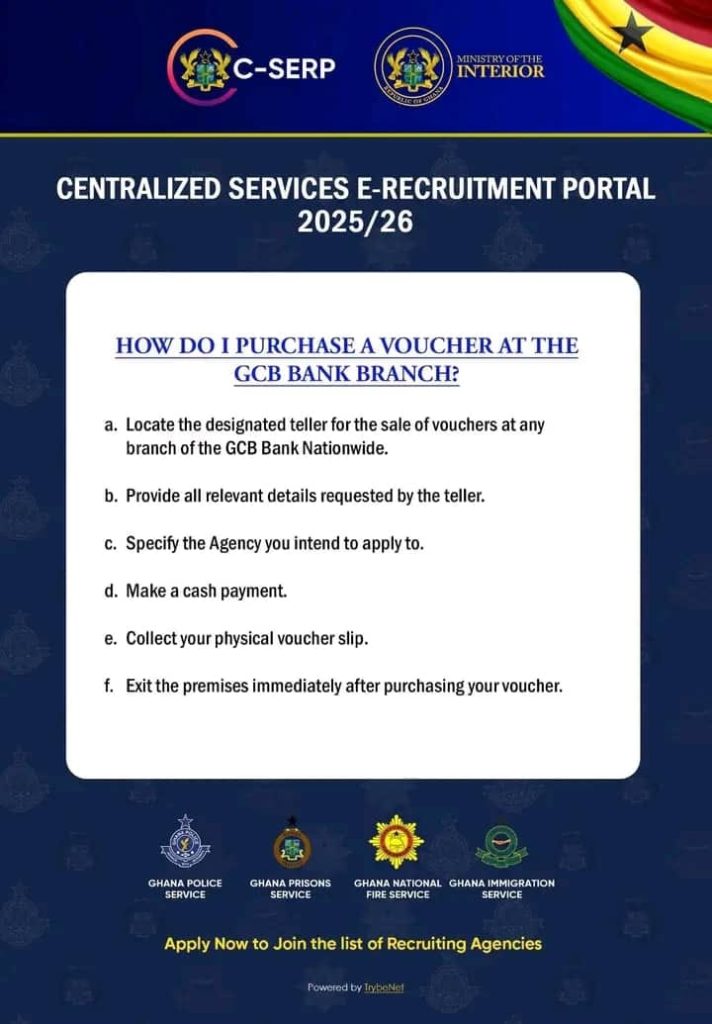 Ghana Immigration Service Recruitment – GIS