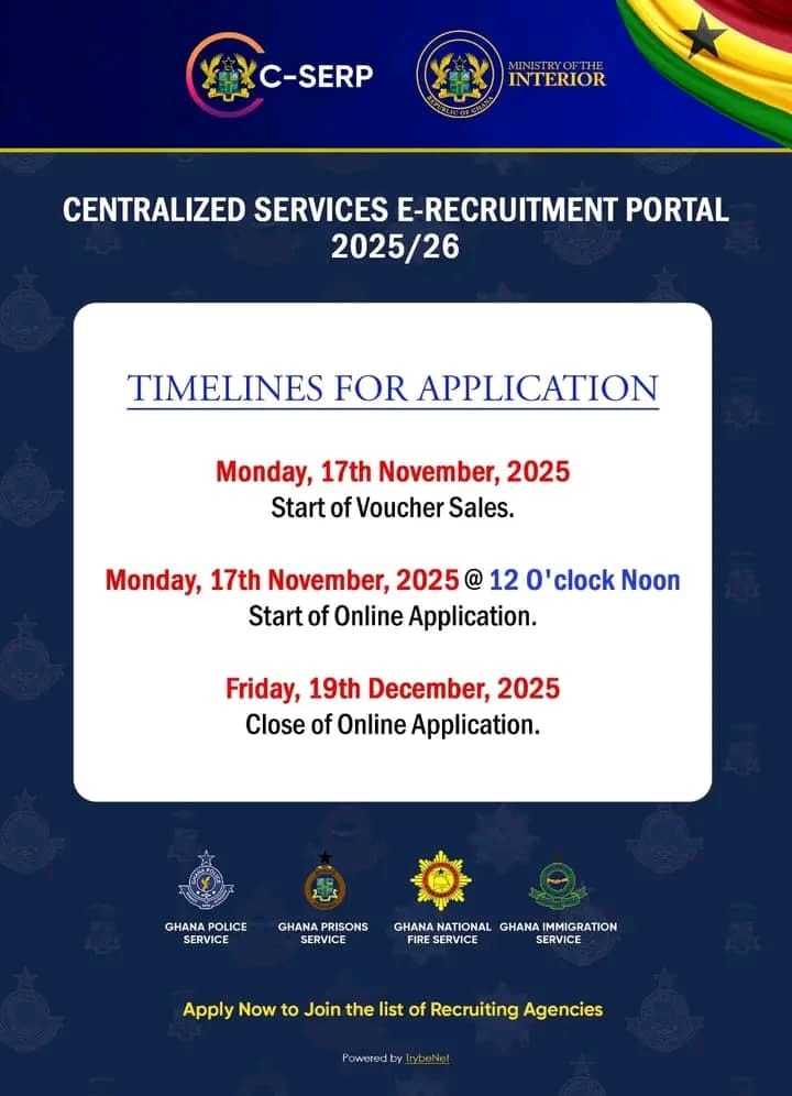 Ghana Immigration Service Recruitment – GIS